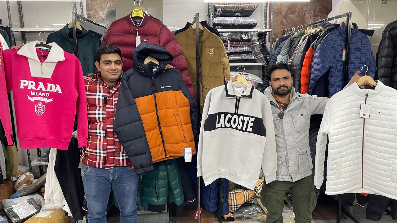 Cheapest Export Surplus Garments Big Sale Jackets Hoodie Sweatshirt