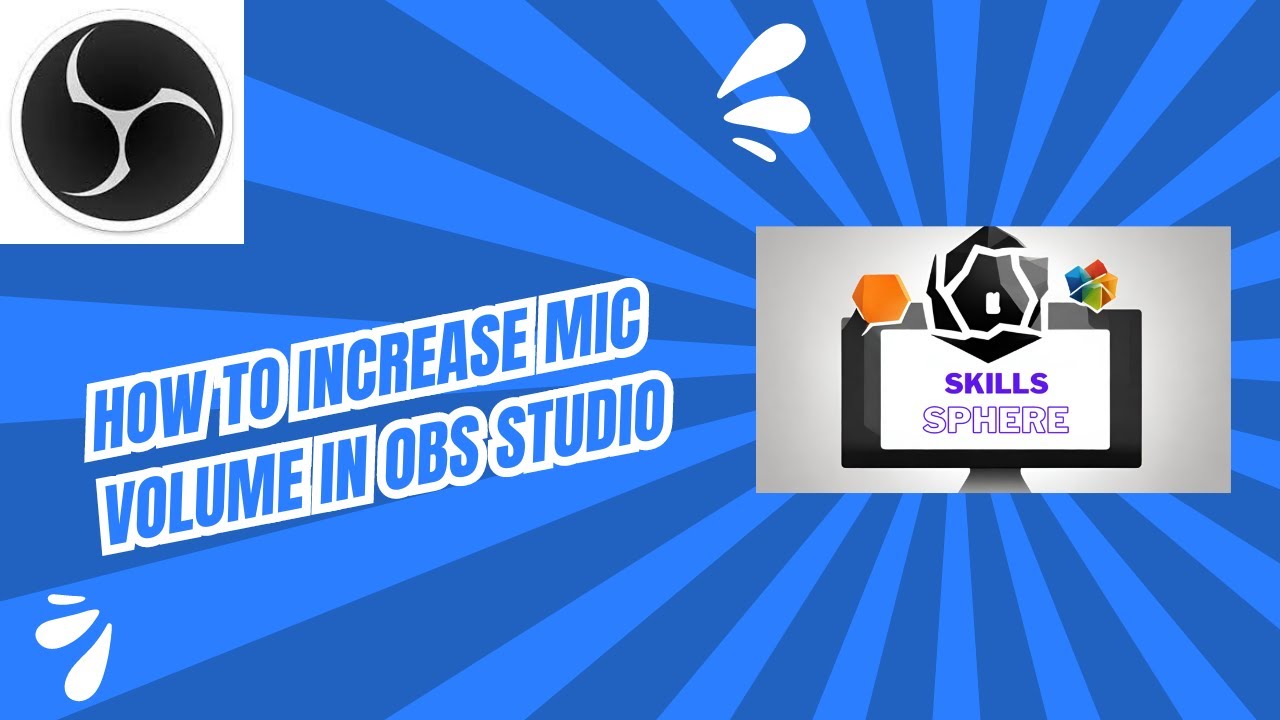 How To Increase Mic Volume In Obs Studio Youtube