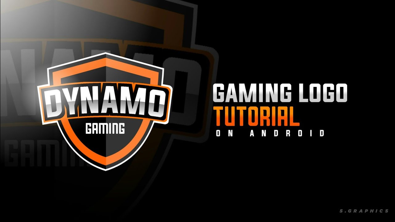 Gaming Logo Tutorial Pixellab Ps Touch Youtube