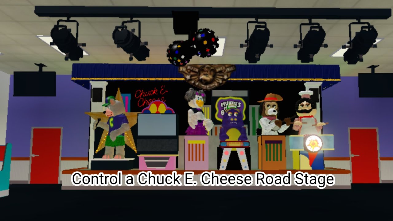 Control A Chuck E Cheese Road Stage Roblox Link In The Description