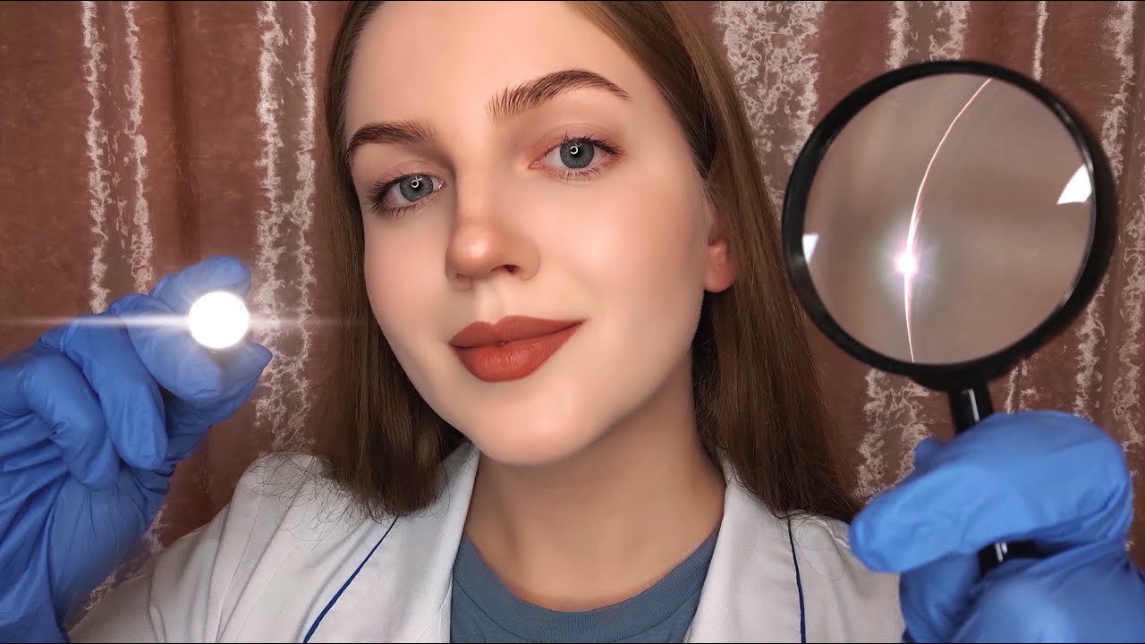Asmr Detailed Face Exam Medical Roleplay Youtube