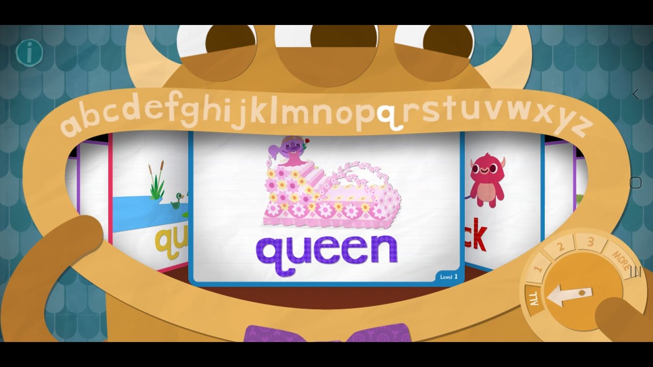 Endless Alphabet Letter Q