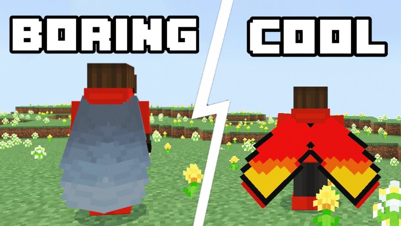 How To Make Custom Elytra In Minecraft Youtube