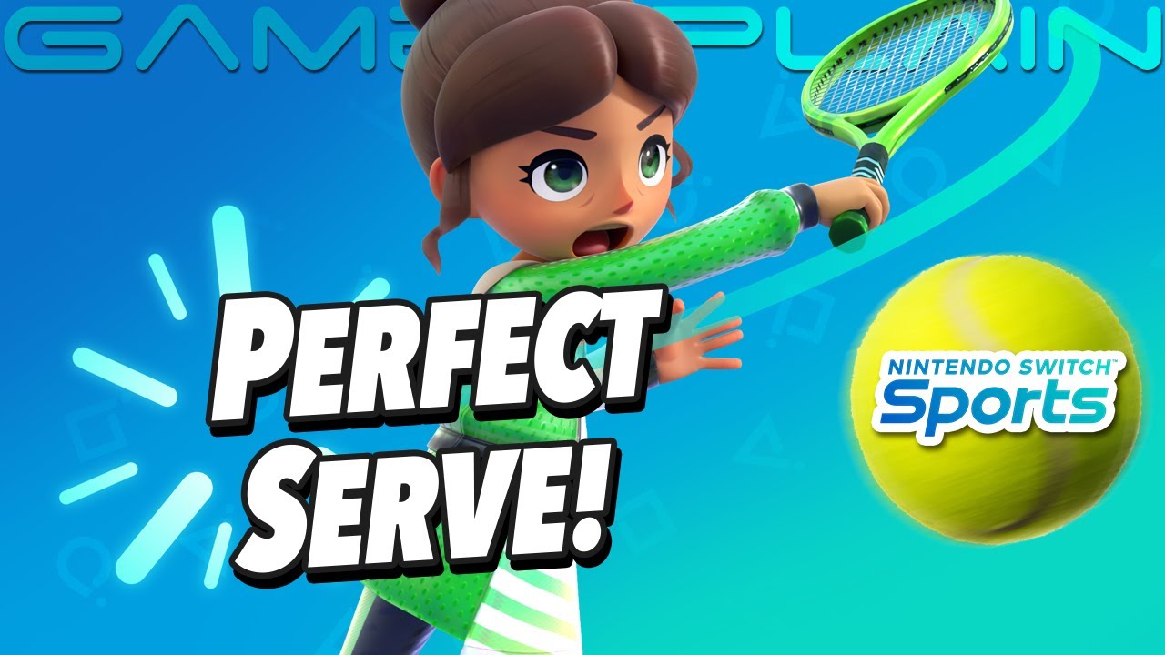 How To Perfect Serve In Nintendo Switch Sports Tennis Fast Ball Ace