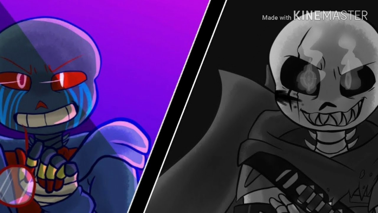 Mr Error Vs Fell Ink Angry Too Youtube