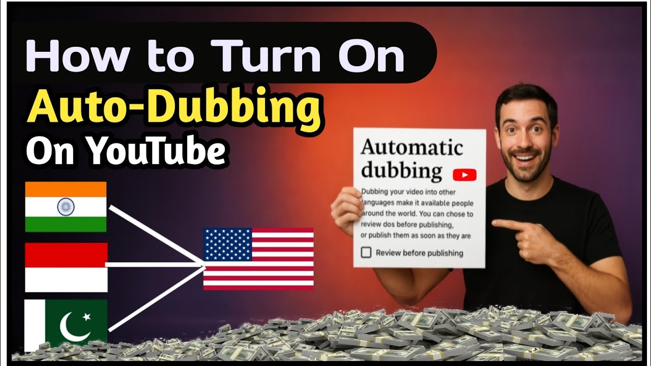 How To Enable Auto Dubbed In Youtube How To Enable Auto Dubbing How