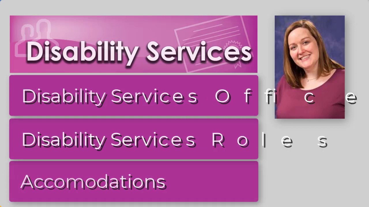 Disability Services Youtube