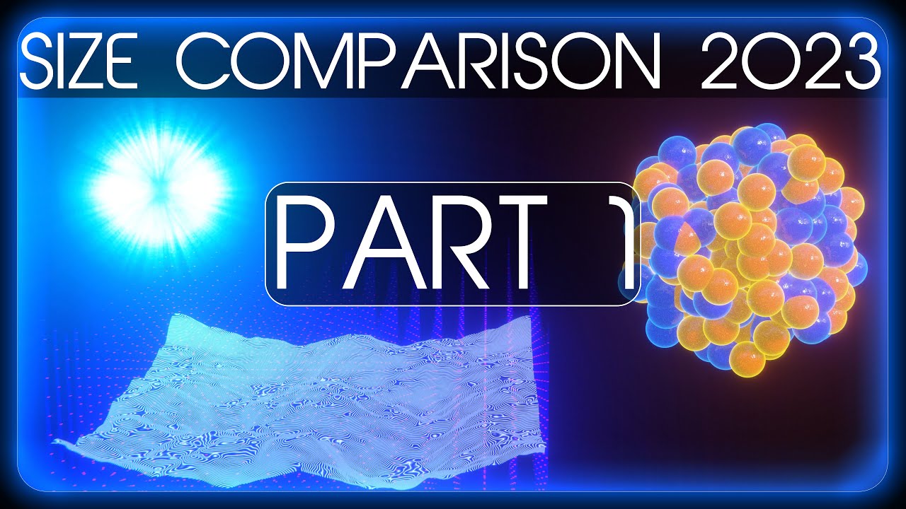 Absolute Size Comparison 2023 Part 1 4k 60fps 3d Youtube