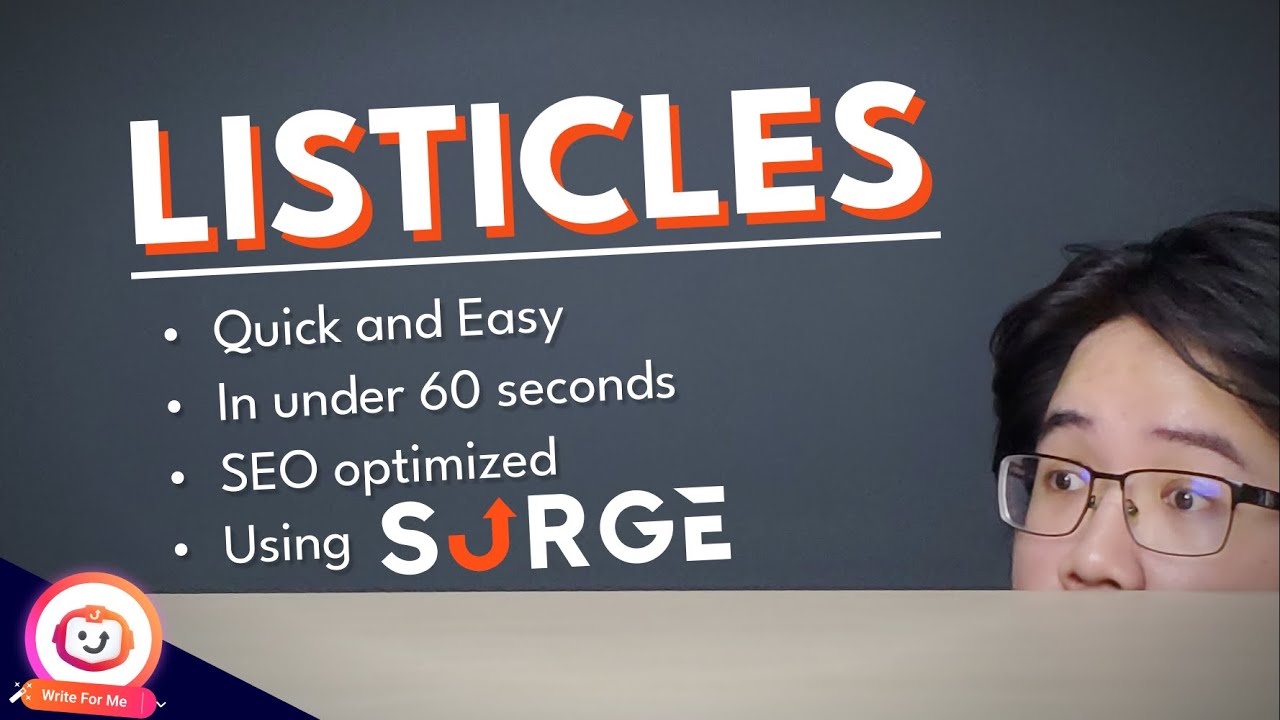 How To Write Any Listicle With Ease Youtube