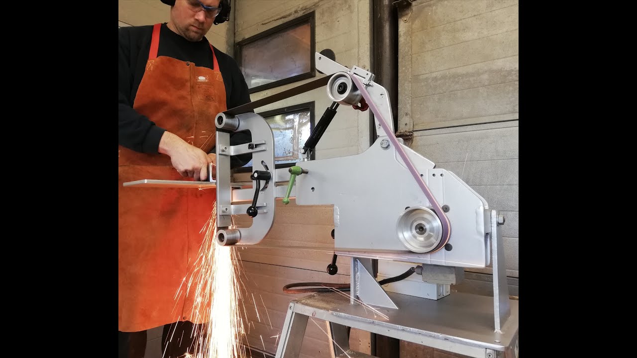 Building A 2x72 Belt Grinder Part 3 Youtube