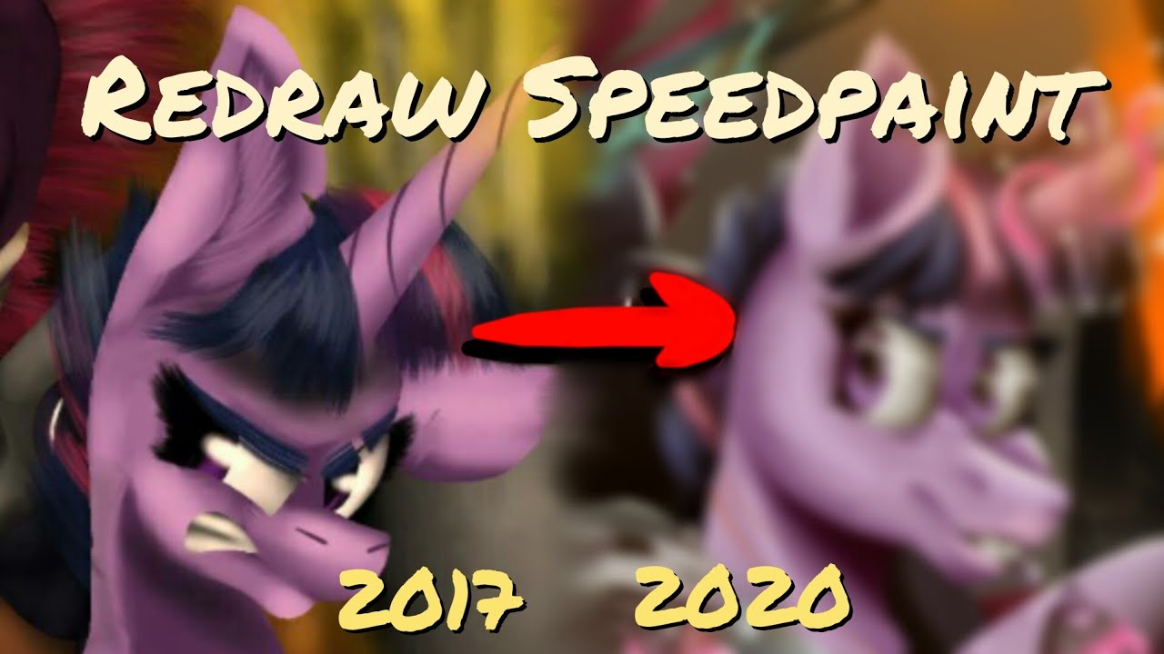 Apocalypse Mlp Redraw Speedpaint Youtube