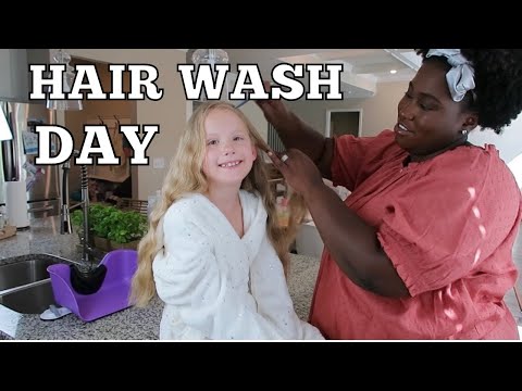 Multicultural Family Hair Wash Day Youtube
