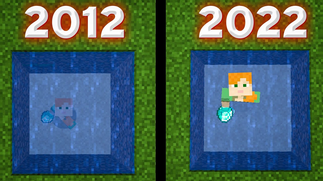 How Has Minecraft Changed During This Time Youtube