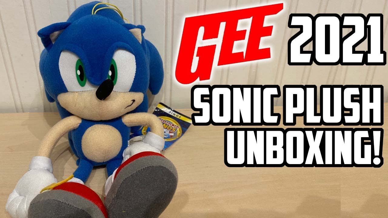 Ge Sonic Plush 2021 Unboxing Youtube