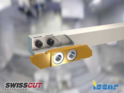 Iscar Swisscut Extra Long No Falling Parts Youtube
