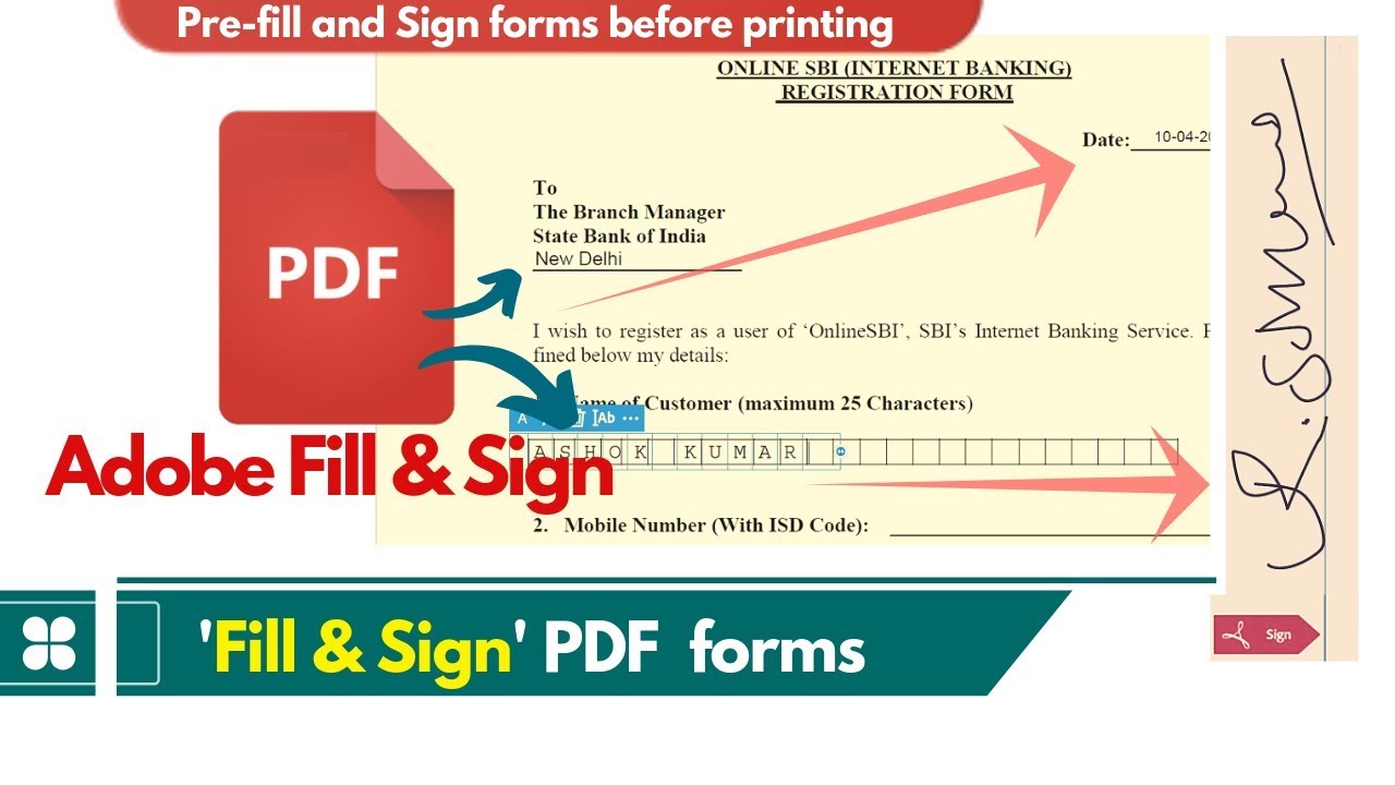 Fill And Sign Pdf Forms Online Free Intoasse