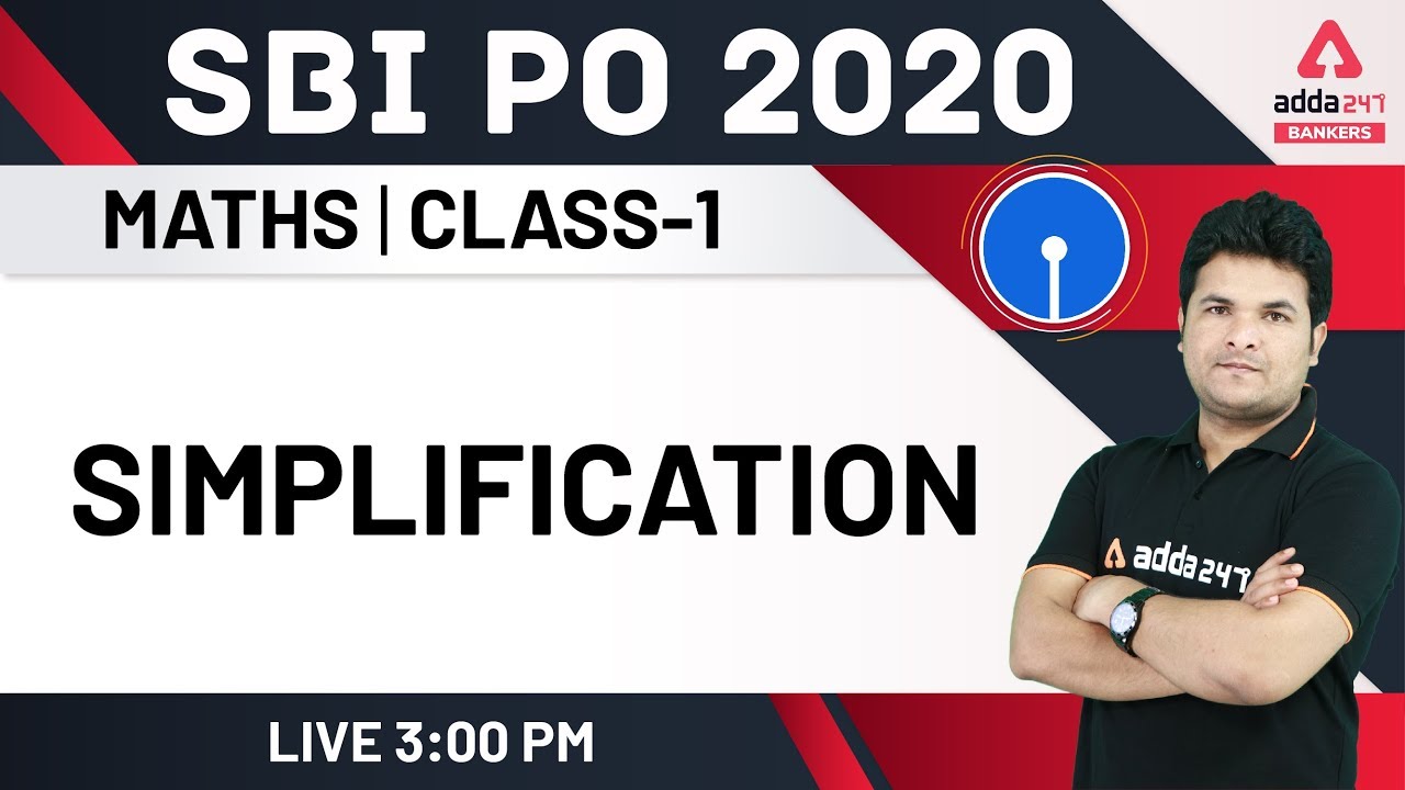 Simplification Tricks For Bank Po Part 1 Maths Sbi Po 2020