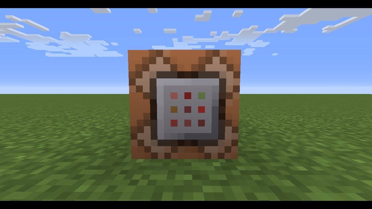 Minecraft Command Block Tutorials 1 Youtube