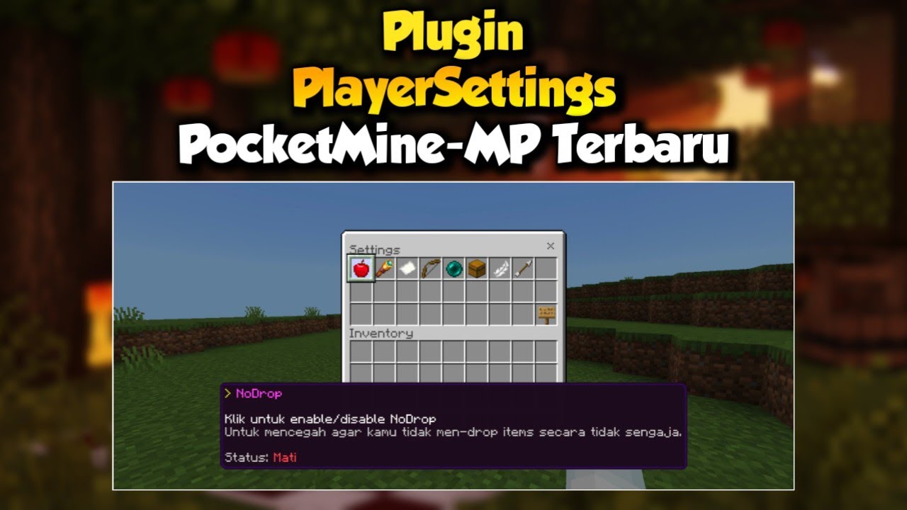 Plugin Playersettings Pocketmine Mp 5 Youtube