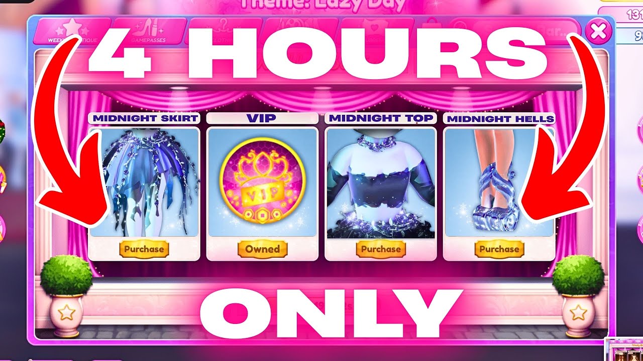 Limited Weekly Boutique Only For 4 Hours Dress To Impress Youtube