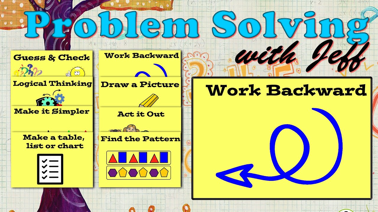 Working Backwards Primary Math Problem Solving Strategy Youtube