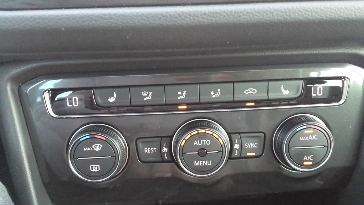 Vw Volkswagen Tiguan 2 Ad1 Climatronic Youtube