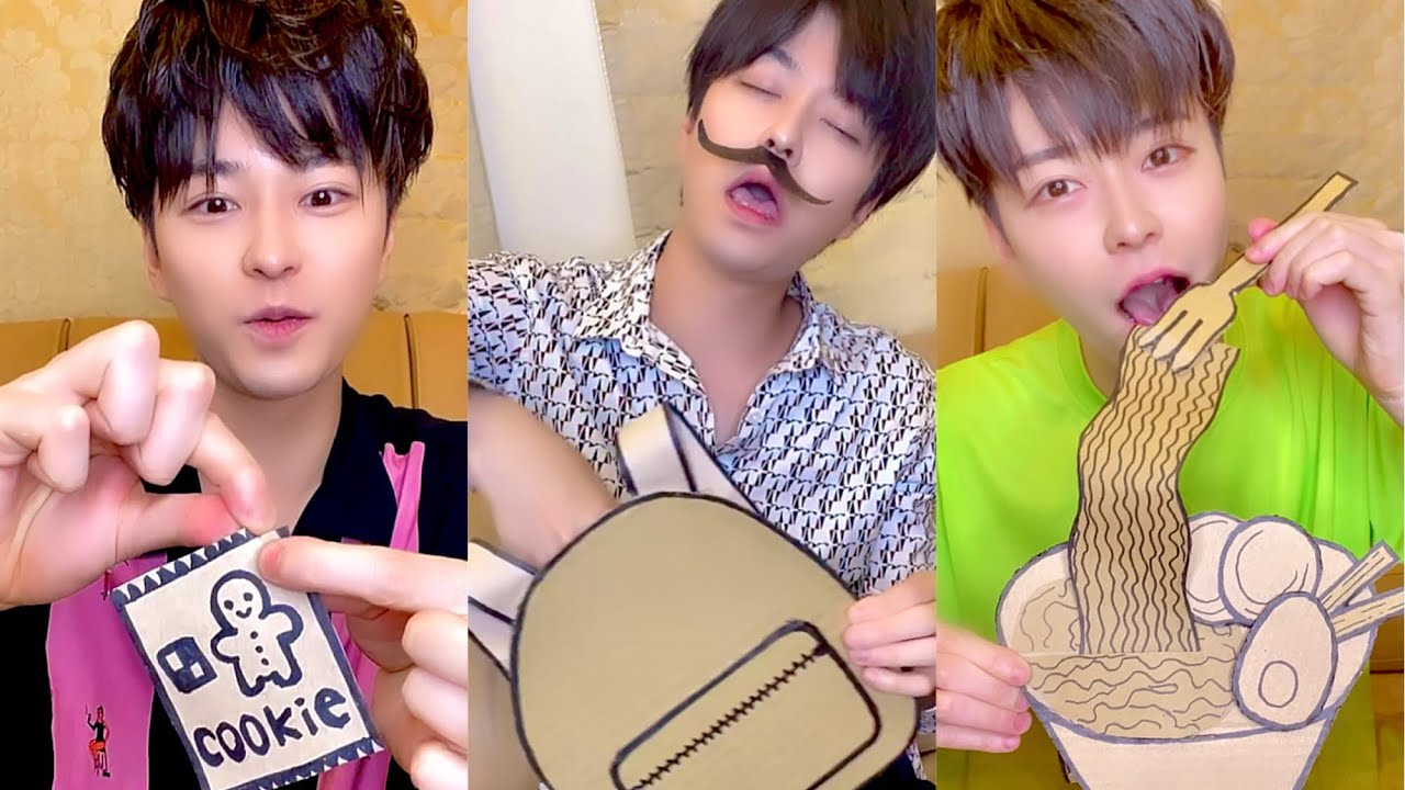 Cardboard Foods Best Shorts Compilation Asmr Youtube