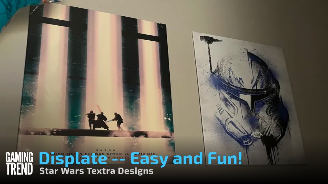Star Wars Displate Textra Unboxing And Review Youtube