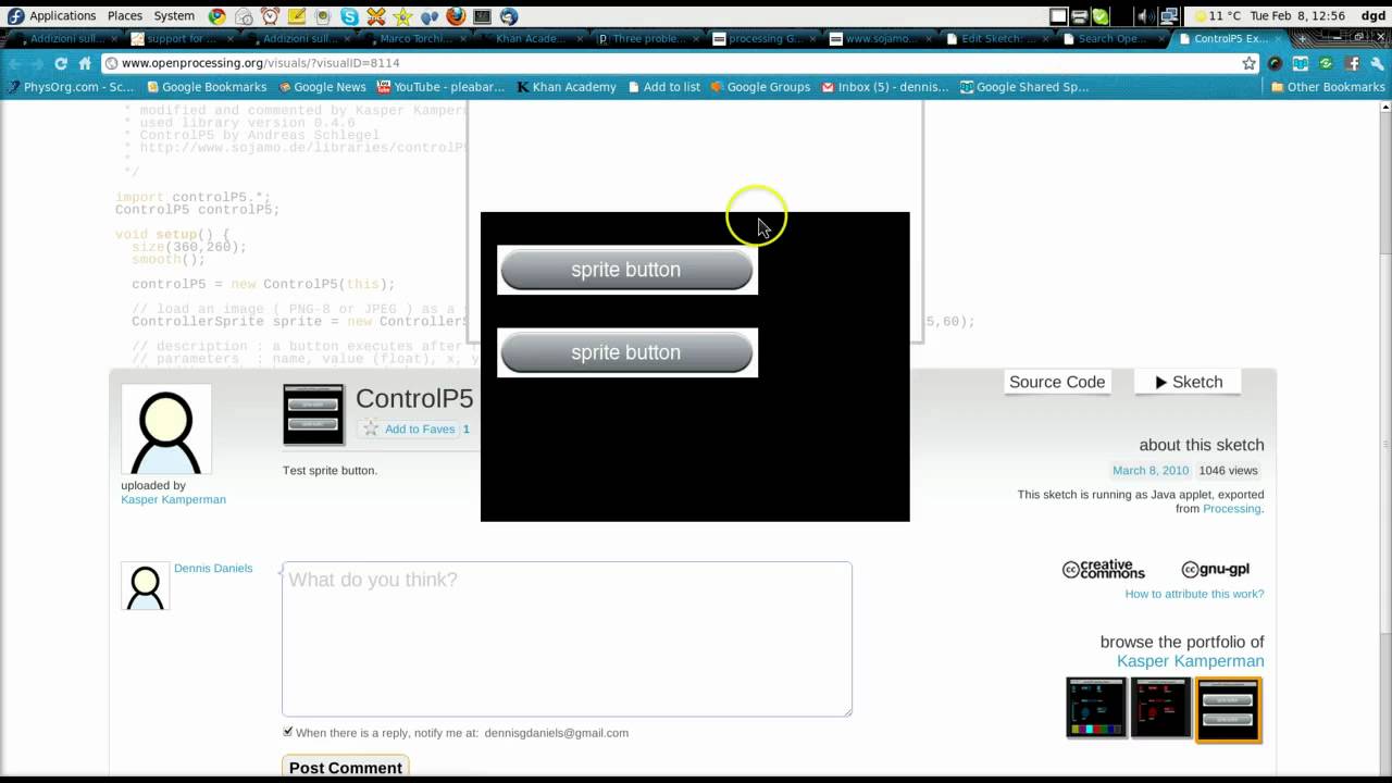 Processing Controlp5 Openprocessing And Sketchpad Youtube