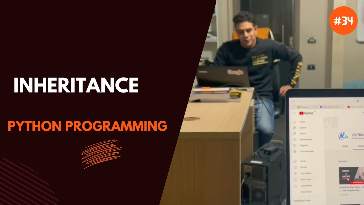 Inheritance Lec 34 Python Programming Youtube