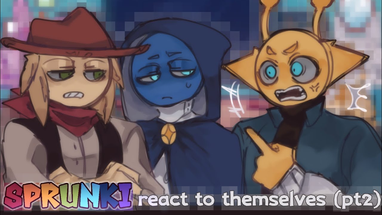 Sprunki React To Themselves Part 2 Lazy Sprunki Incredibox