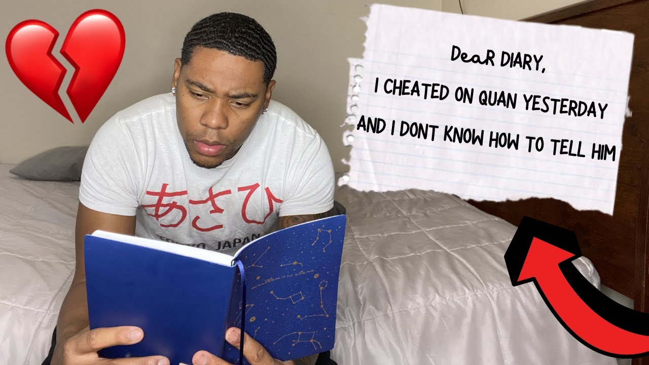 Leaving Out My Secret Diary For My Boyfriend To Find I Cheated
