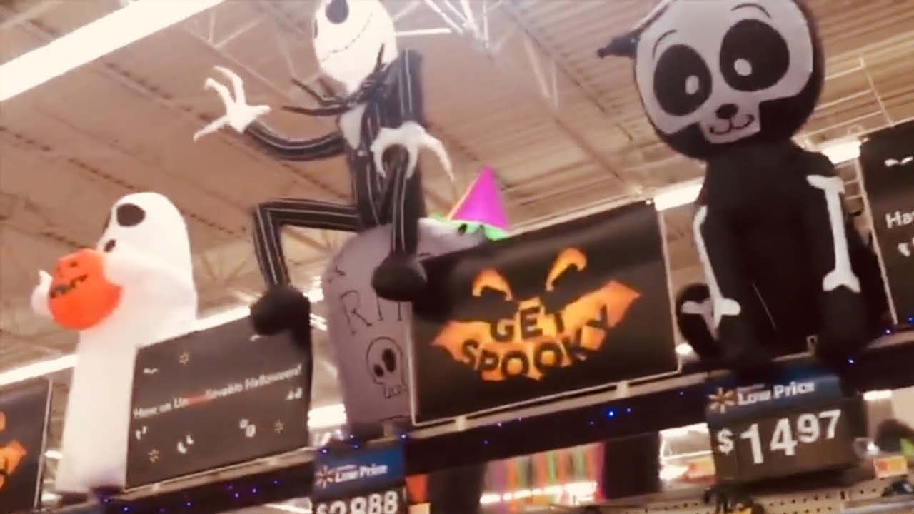 Walmart Halloween 2018 Third Trip Youtube