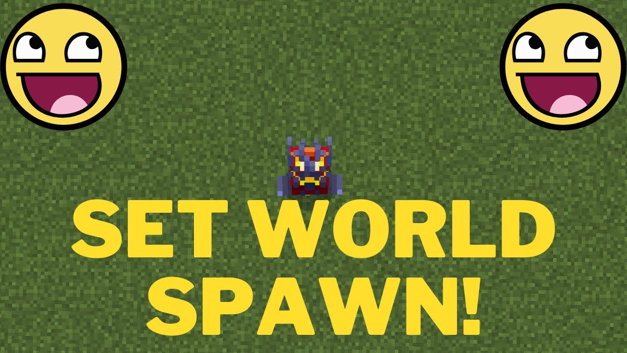 How To Set The World Spawn Point In Minecraft Commands Youtube