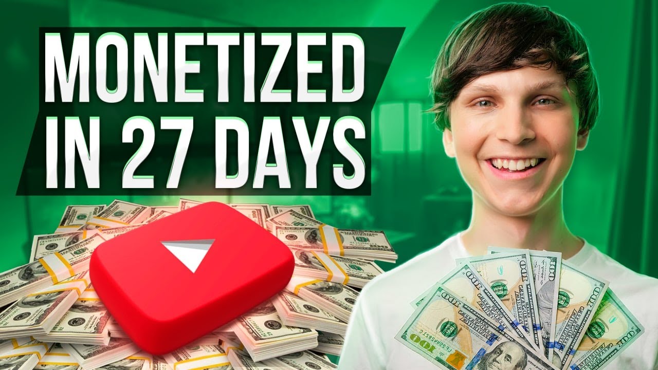 How I Got Monetized On Youtube In 27 Days Youtube