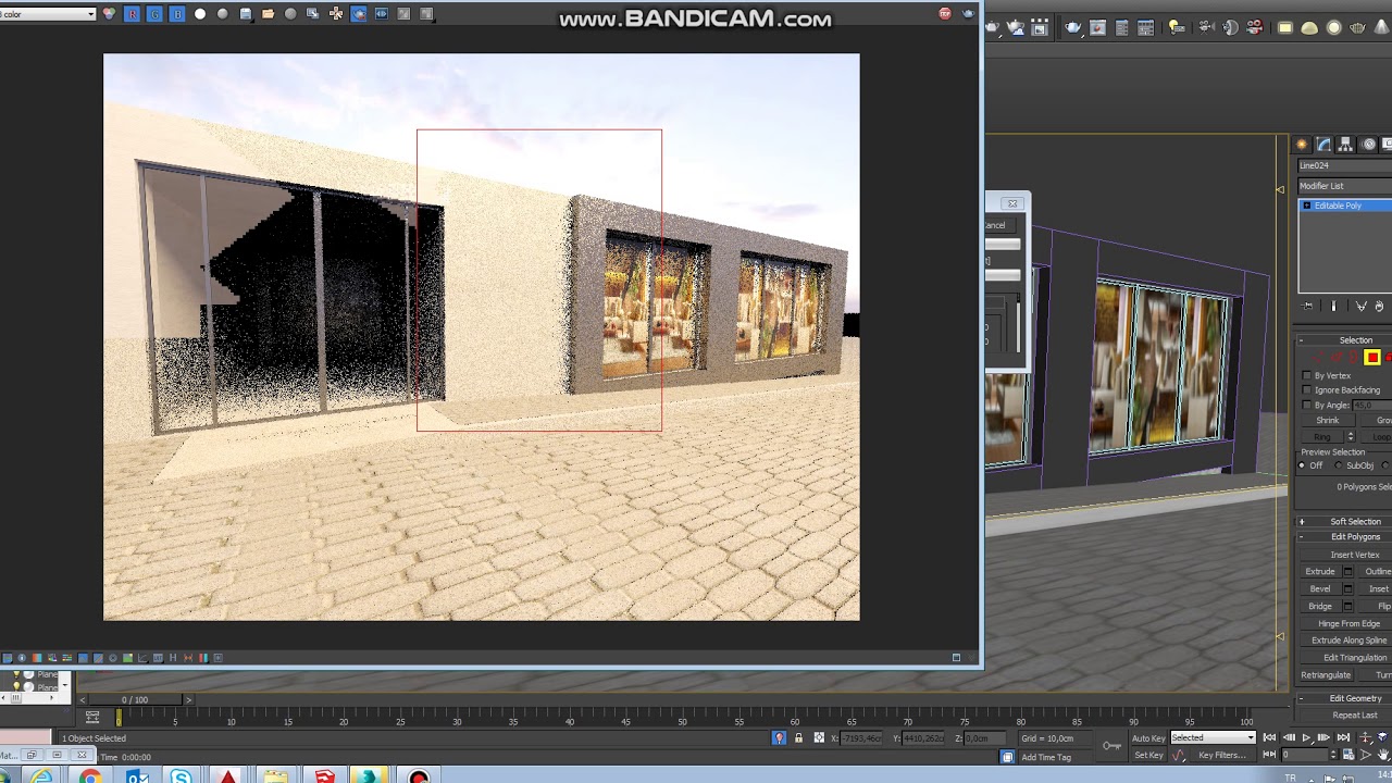 3ds Max Regi̇on Render Youtube
