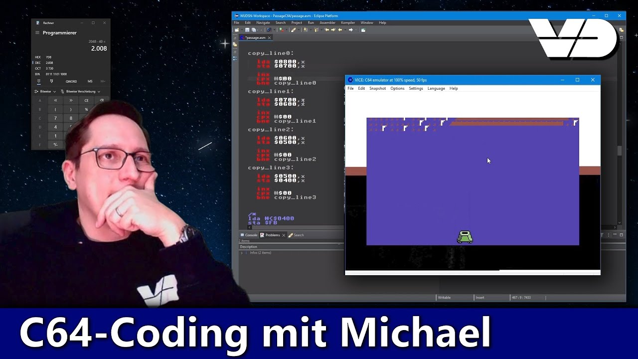 C64 Coding Mit Michael Youtube