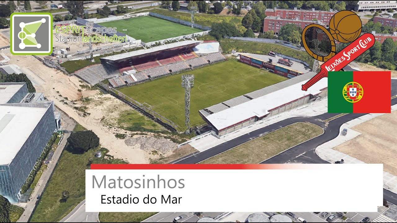 Estadio Do Mar Leixões Sport Club Google Earth 360 Rotation Youtube