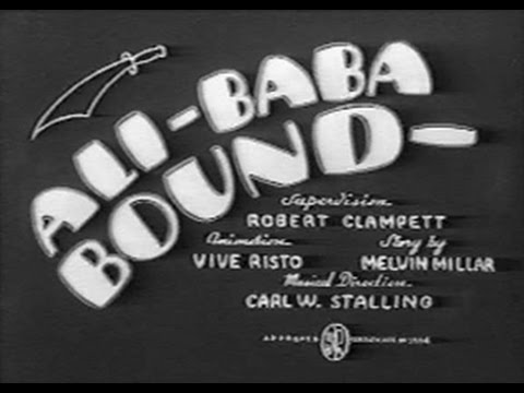 Looney Tunes Porky Pig Ali Baba Bound 1940 Original In B W Youtube
