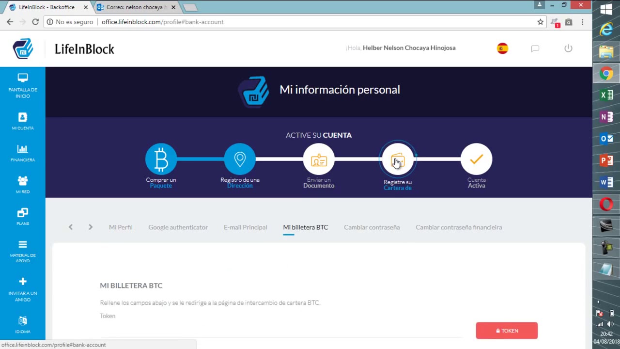 Lifeinblock Como Te Puedes Registrar Y Recuperar Tu Capital Youtube