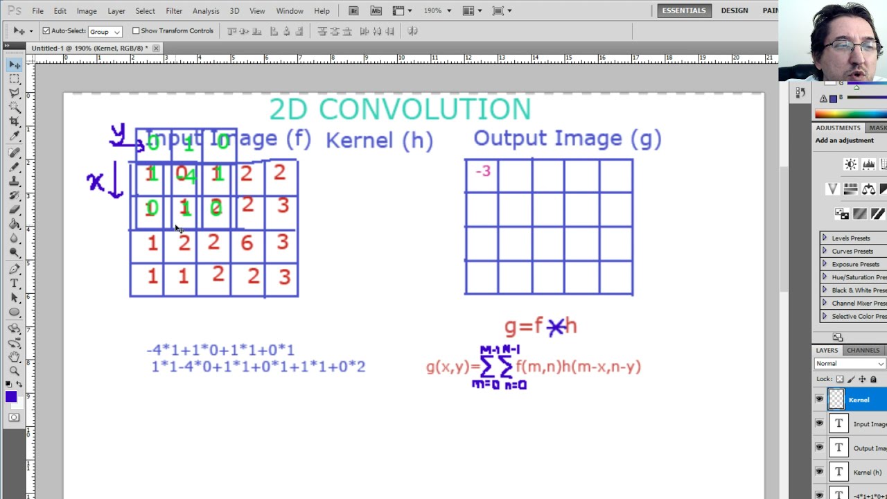 2d Convolution For Image Processing Youtube