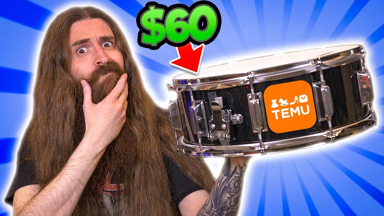 I Ordered Drums From Temu Youtube