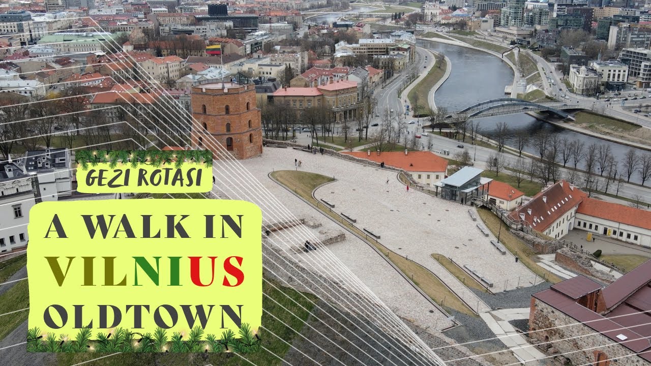 Walking Tour In Vilnius Youtube