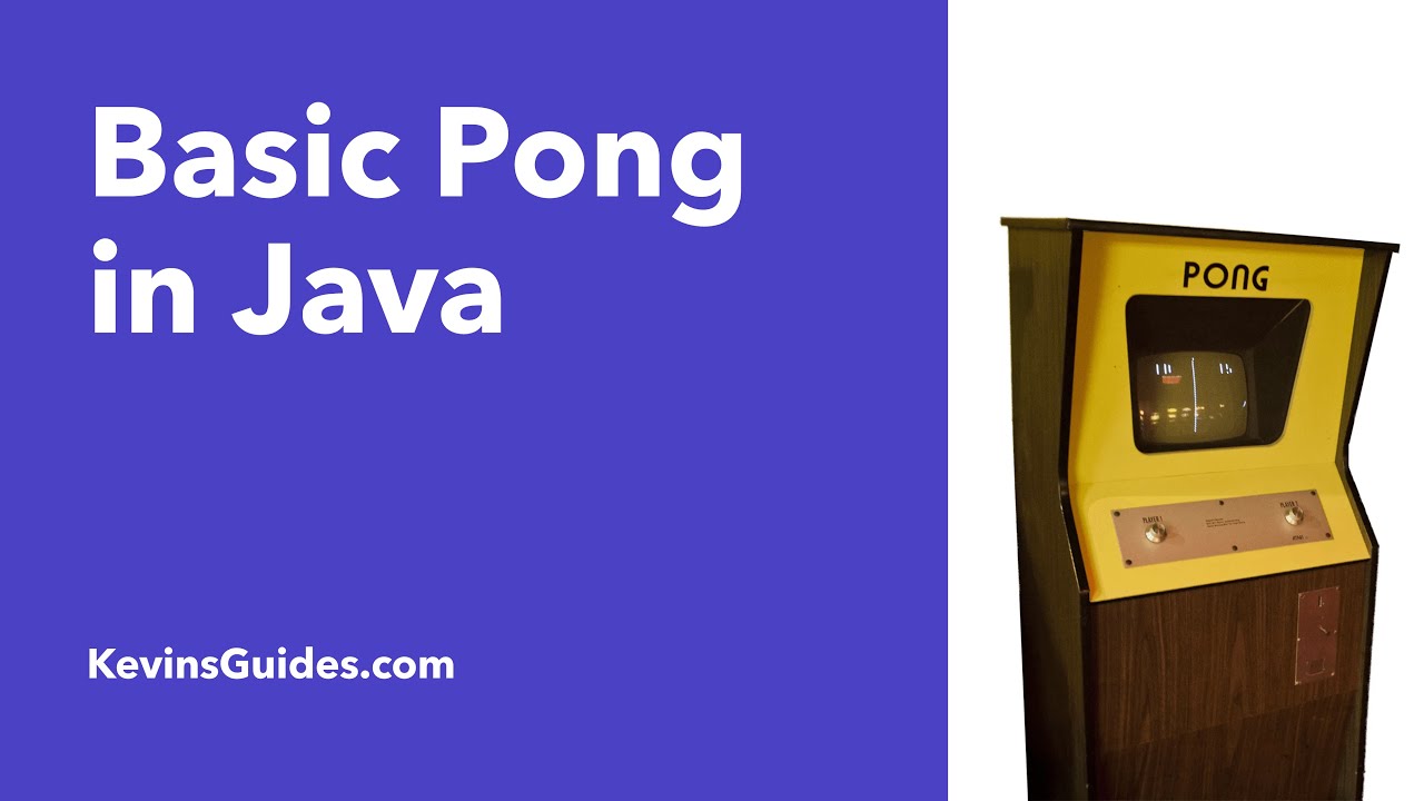 How To Make A Pong Game In Java At Molly Carmichael Blog
