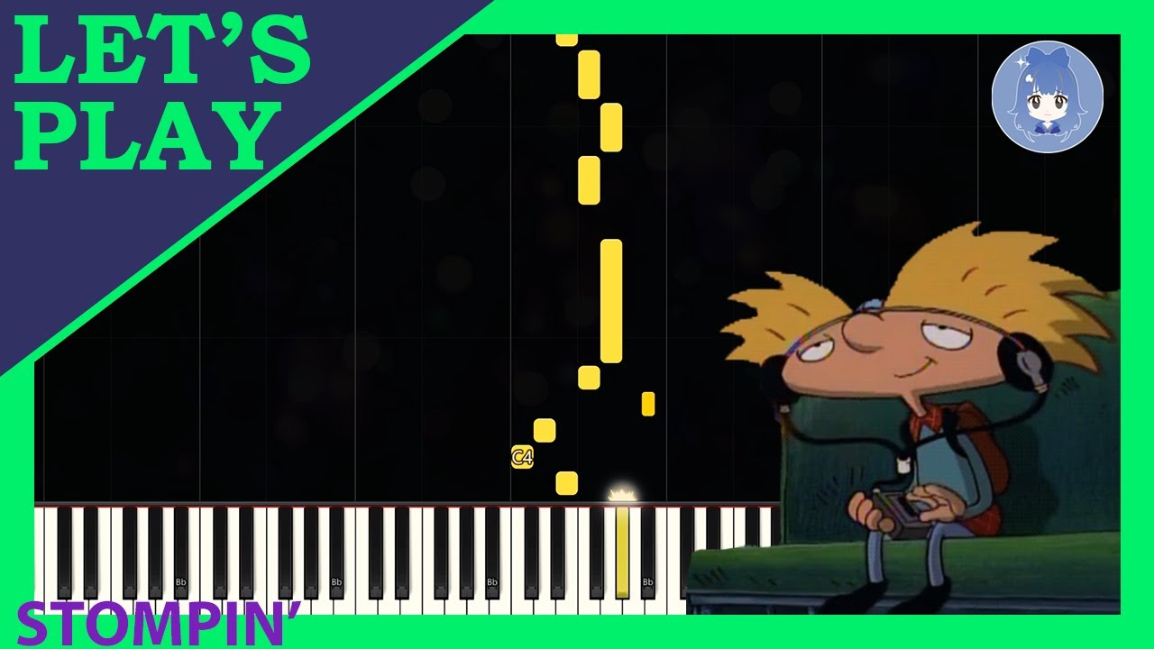 Hey Arnold S Stompin By Jim Lang Piano Tutorial Youtube