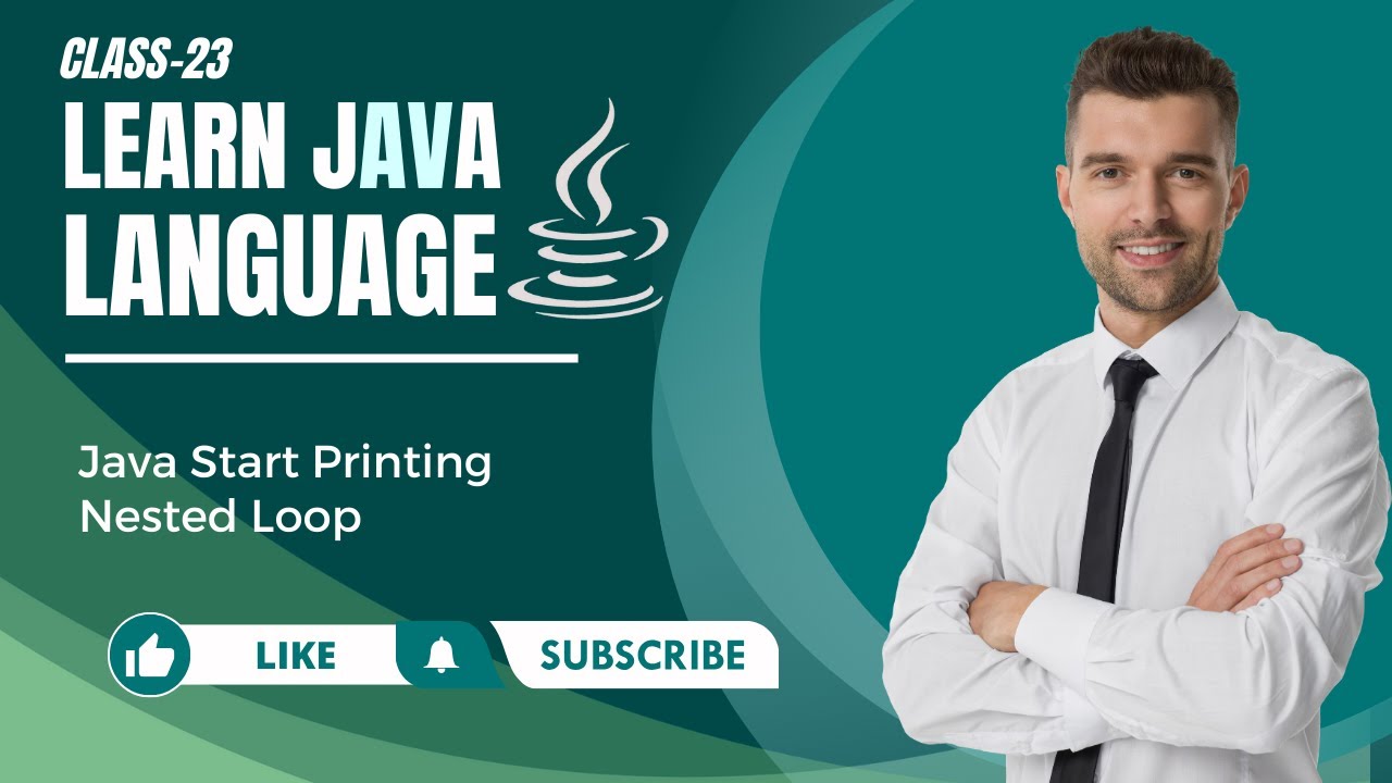 Java Start Printing Nested Loop Java Tutorials Youtube