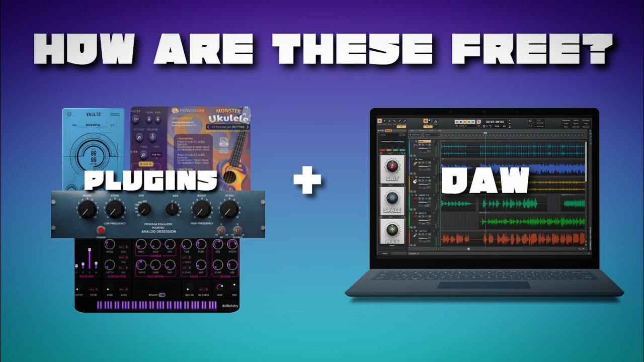 4 Free Plugins Free Daw For 2025 Insane Value Youtube