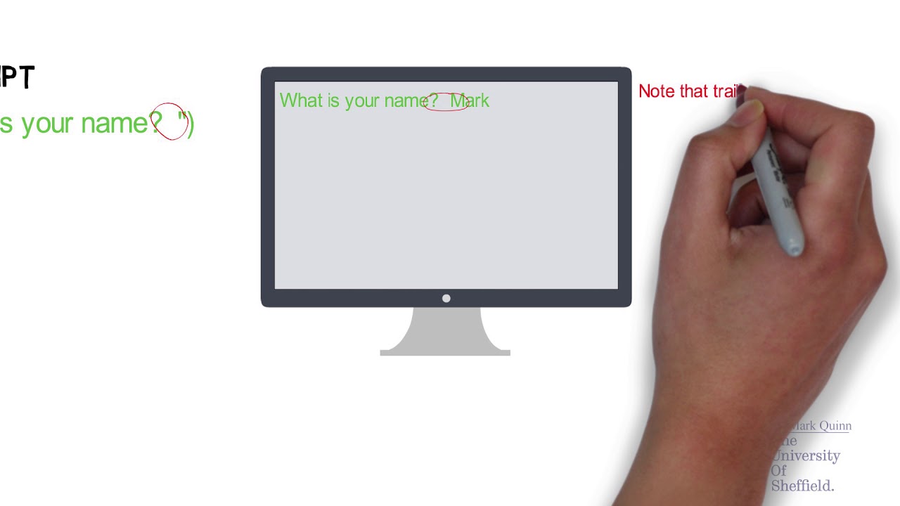 Basic Input Output In Python Youtube