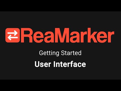Reamarker User Interface Youtube