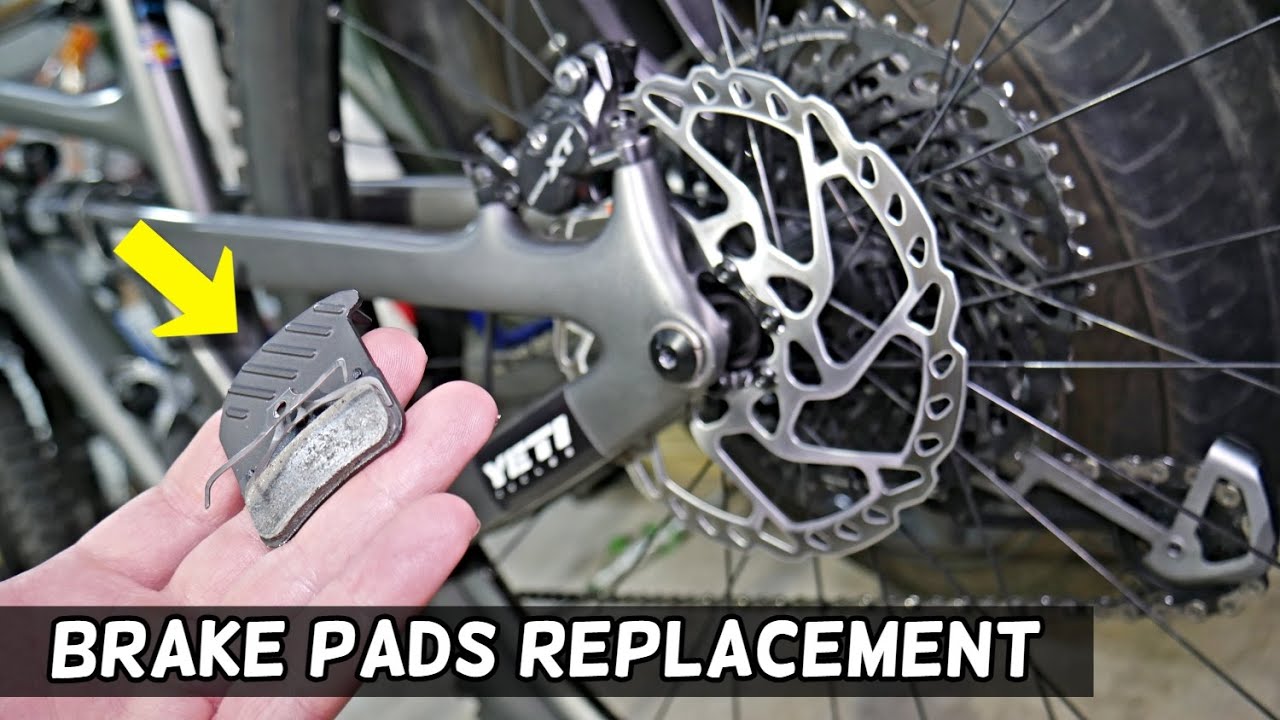 How To Replace Disc Brake Pads On Bicycle Demonstrated On Yeti Bike